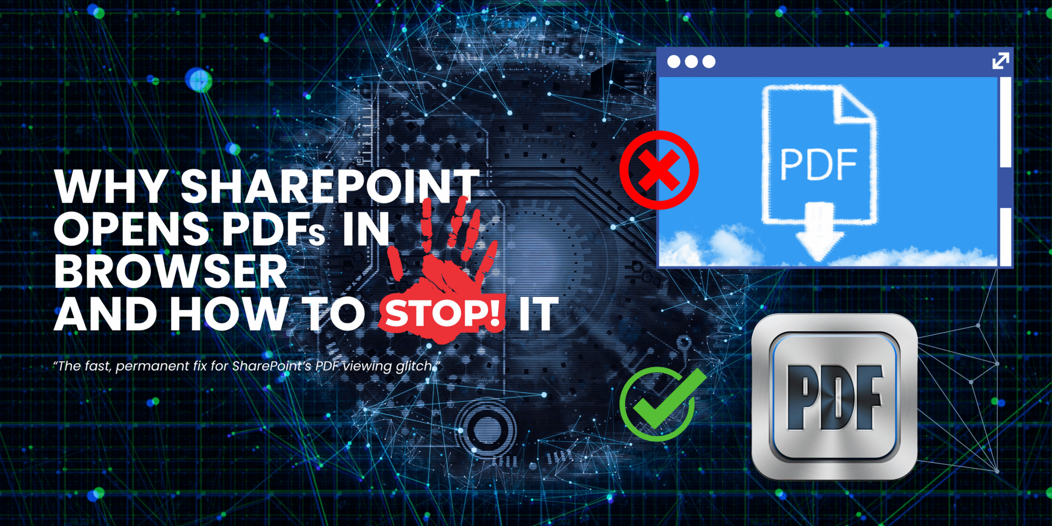 SharePoint PDFs Opening in Browser – How to Fix It